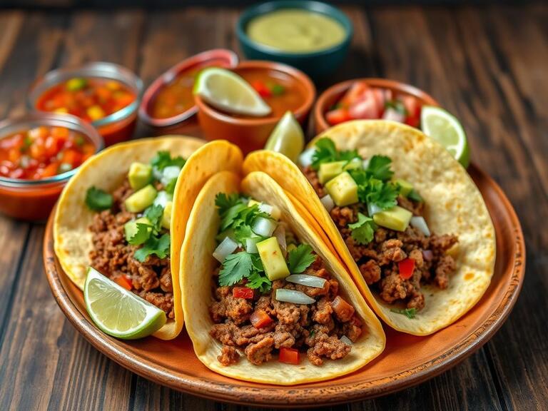 Mexican Beef Tacos with Ground Beef: Quick and Flavorful